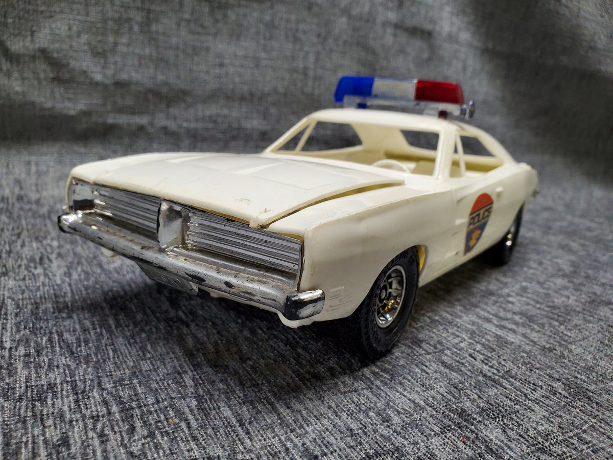 1969 Dodge Charger Police Car Toy, Processed Plastics Illinois – The ...
