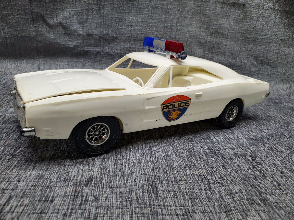 1969 Dodge Charger Police Car Toy, Processed Plastics Illinois – The ...
