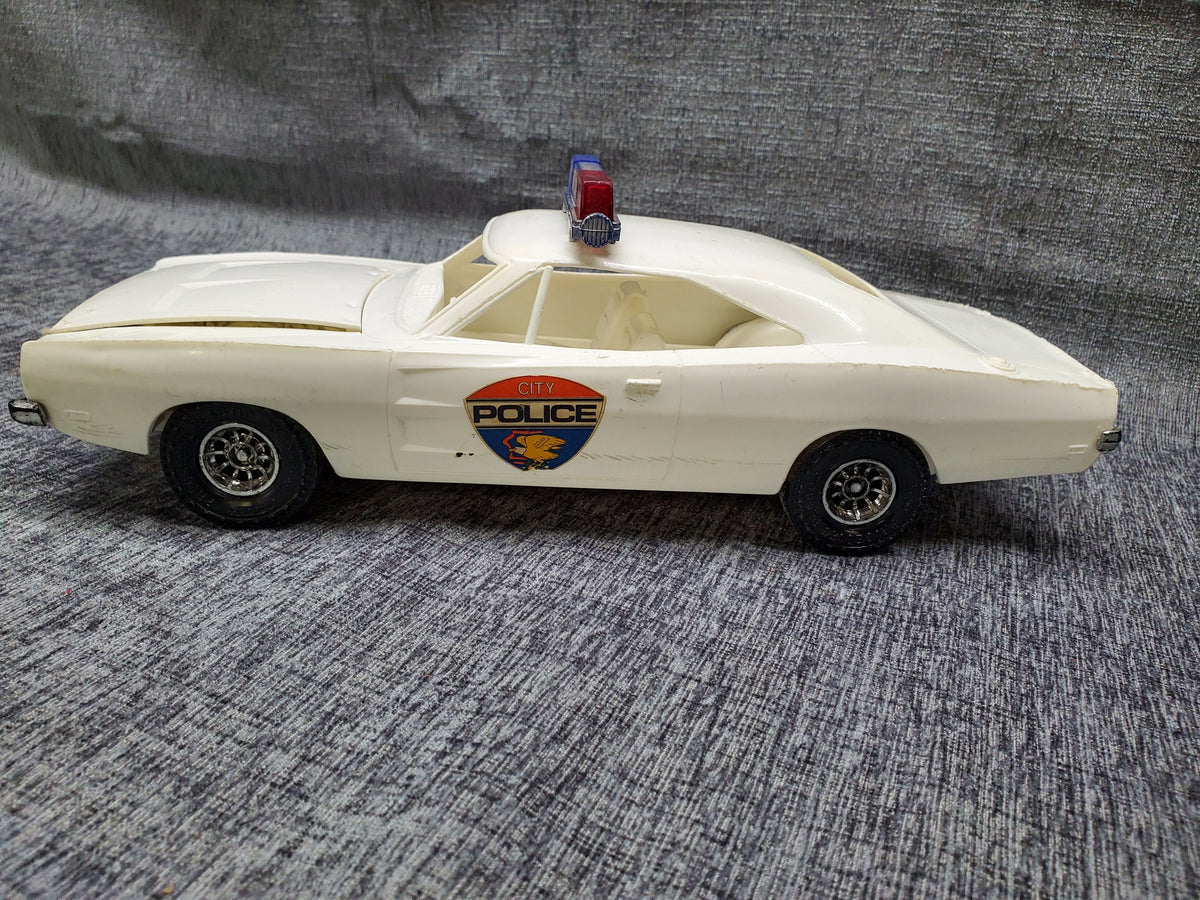 1969 Dodge Charger Police Car Toy, Processed Plastics Illinois – The ...